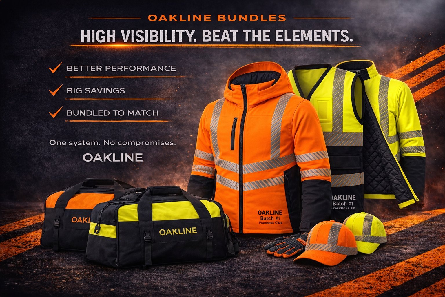 OAKLINE Hi Vis Workwear Bundles | Coordinated Sets